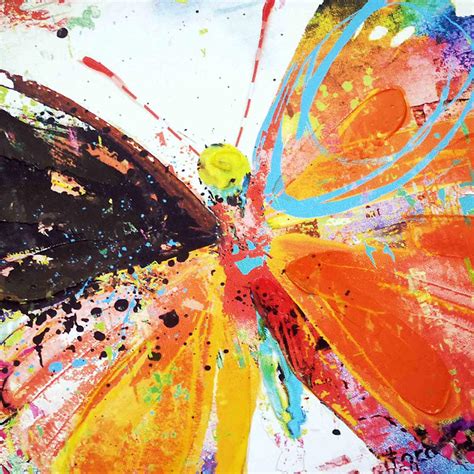Butterfly Canvas Wall Art 16x12