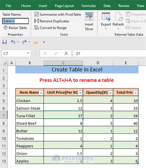 How To Insert Table In Excel Shortcut At Wayne Morgan Blog