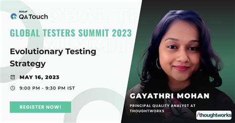 Qa Touch On Linkedin Globaltesterssummit2023 Summit Event Virtualevent Conference Webinar