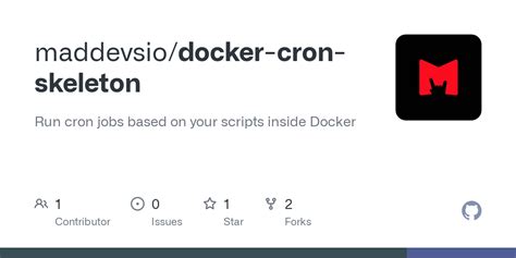 Github Maddevsiodocker Cron Skeleton Run Cron Jobs Based On Your