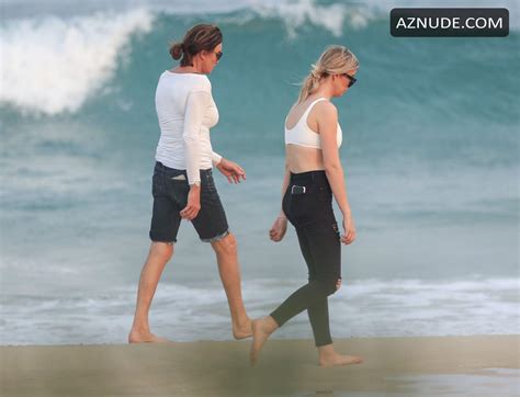 Caitlyn Jenner And Sophia Hutchins Exiting The Im A Celeb Jungle In