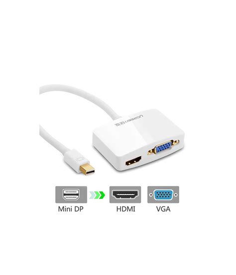 Convertisseur Mini Displayport Vers Hdmi Vga 4k