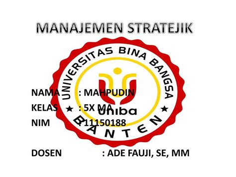 Formula Strategi Analisis Situasi Ppt