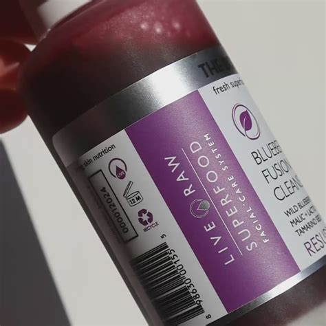The Body Deli Blueberry Fusion Resurfacing Facial Cleanser The Body Deli