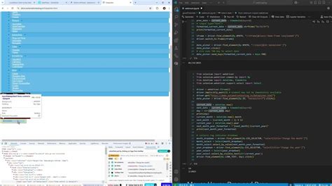 Selecting Dates With Selenium Multiple Examples Youtube