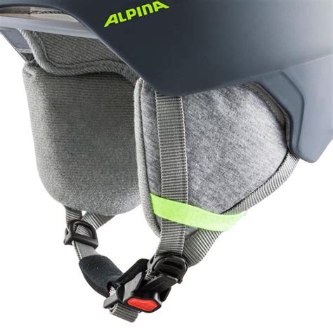 Alpina Grand Junior Skihelm Charcoal Neon Yellow Maat Cm Bol