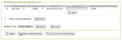 Recover Dropped Tables With Virtual Access Restore In Exasol