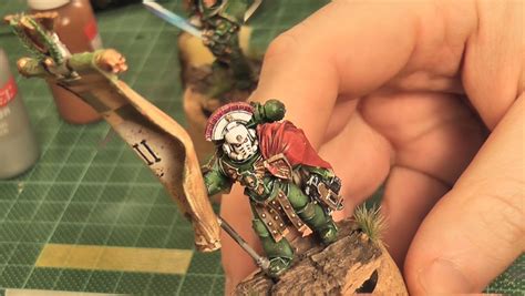 Forgeworld Mk4 Command Characters And Airbrush Masking Youtube