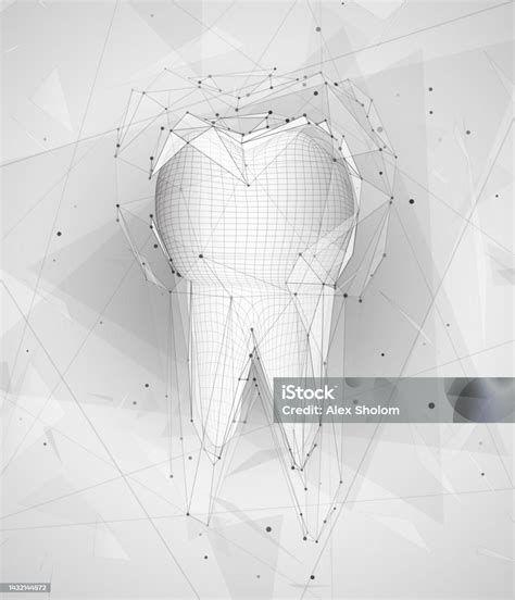 치과 의학을위한 벡터 3d 치아 흰색 배경에 3차원 형태에 대한 스톡 벡터 아트 및 기타 이미지 3차원 형태 가능성 개선