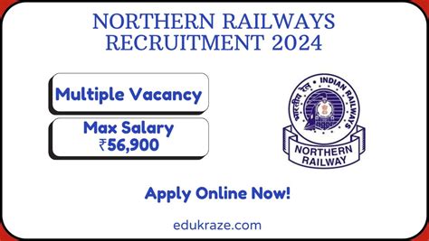 Northern Railways Recruitment Out EduKraze