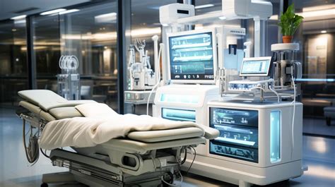 Premium Ai Image Modern Hospital And Medical Equipment Anesthesia
