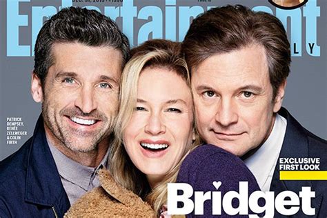 First Look at Bridget Jones Love Triangle with Colin Firth Renée