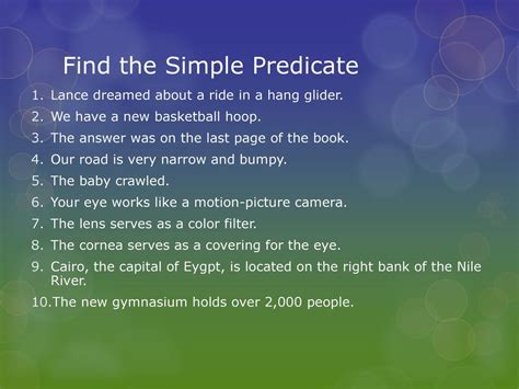 The Sentence Ppt Download