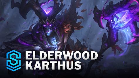 Elderwood Karthus Skin Spotlight League Of Legends YouTube