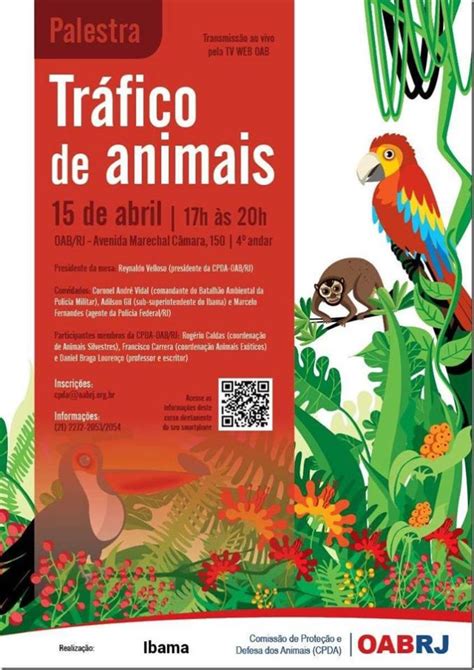 Semin Rio Sobre Tr Fico De Animais