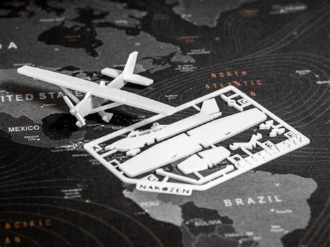 Характеристики Сборная модель самолета Cessna 172 подробное описание ...