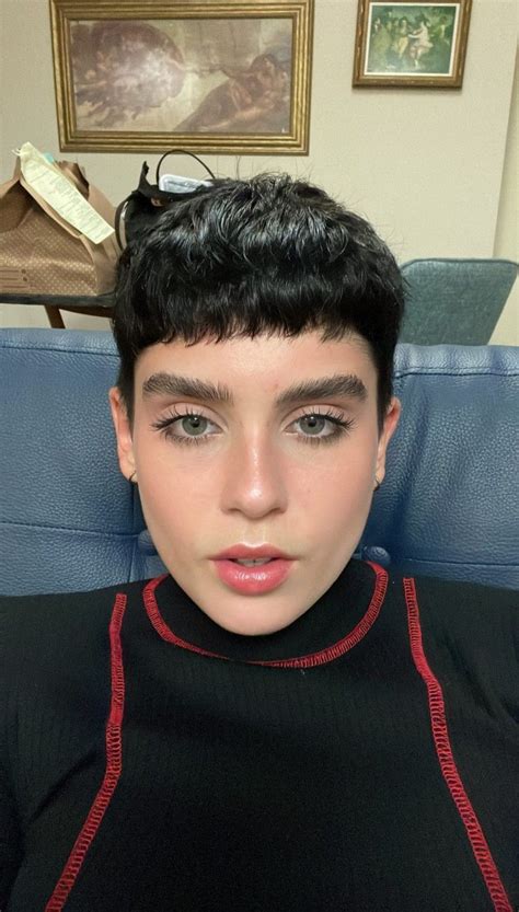 Amandinharib Undercut Em Cabelo Curto Cabelo Curto Bonito