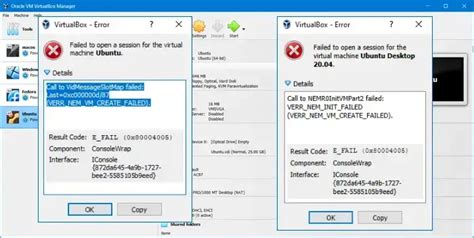 Verrnemvmcreatefailed Virtualbox Không Khởi động được Blogcacanhmini