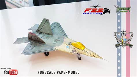 Photoshoot For Fiddlers Green Yf 22 Raptor Lightning Ii F 22 Paper
