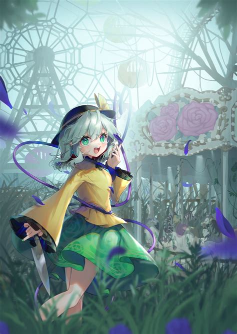 Komeiji Koishi Touhou Drawn By Gunjou Row Danbooru