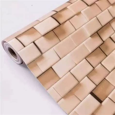 Jual Wallpaper Dinding Batu Alam Granit Coklat Kualitas Super Promo