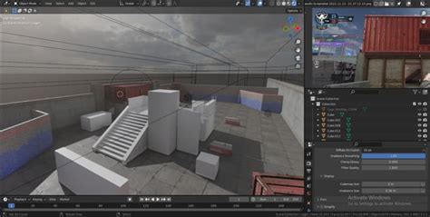 Remaking Cage Map In Blender Its Still Work In Progress But I Want