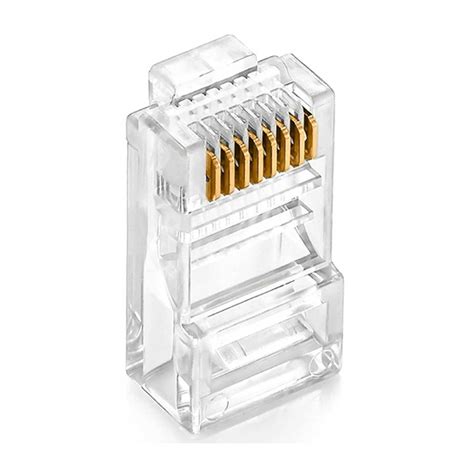 Rj45 8p8c конектор за Utp Ftp Cat 5e Alfatechnics