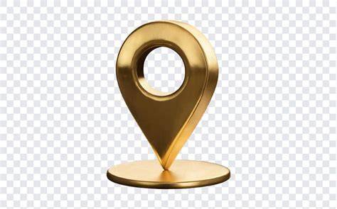 Gold Location Pin Location Pin Frames Design Graphic Graphic Design