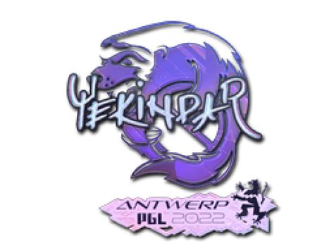 Sticker Yekindar Holo Antwerp 2022 Cs Go Buy Sell On Market Cs Go