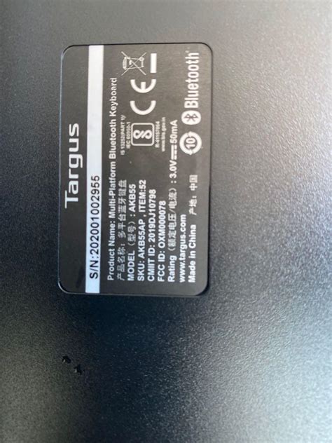 Targus Bluetooth Keyboard Akb55 Computers And Tech Parts And Accessories Computer Keyboard On