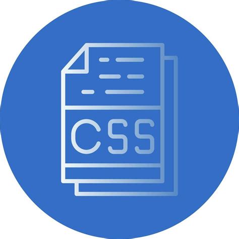 Css File Format Vector Icon Design 29169135 Vector Art At Vecteezy