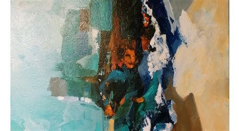 Abstract Paintings Corine Thinon