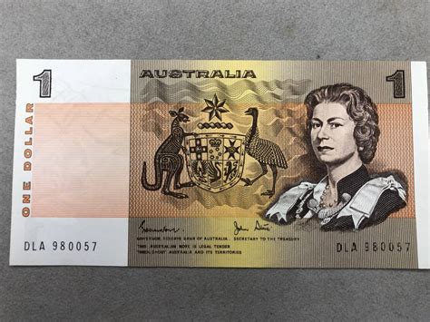 Yahooオークション A759 オーストラリアドル1ドル紙幣旧紙幣発
