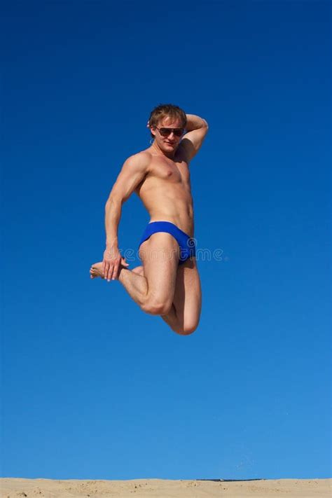 Athlete Climbing Up The Rope Stock Image Image Of Nude Athletic
