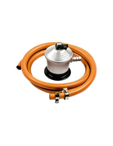 Regulador Gas Monfa Goma Butano Mt Con Abrazadera