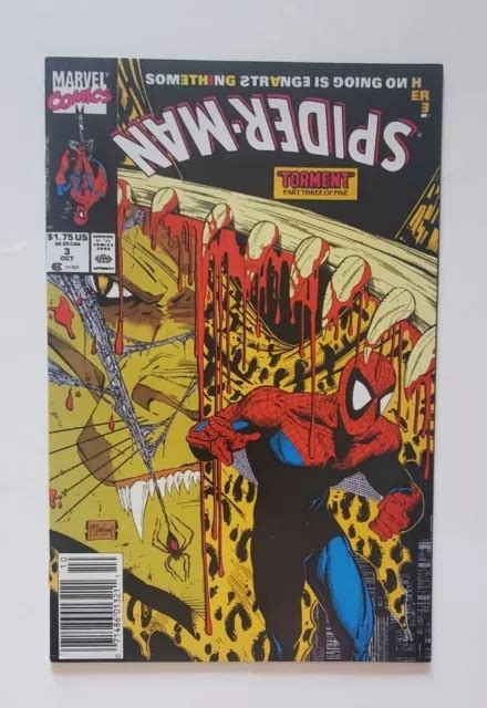 Spider Man Issue 3 Vintage Todd Mcfarlane Marvel Comics 1990 £22 52