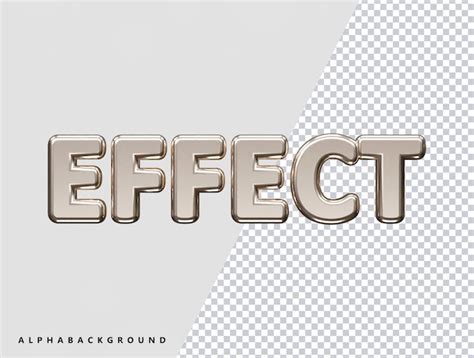 Эффект текстового эффекта векторная иллюстрация прозрачный элемент