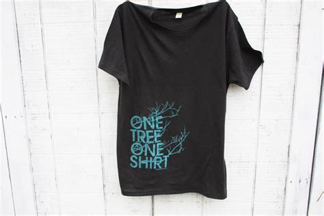 Unisex One Tree One Shirt Organic Cotton The Tshirt That Etsy
