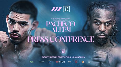 Pacheco Vs Aleem Matchroom Boxing