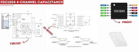 Circuit Digest FDC1004 4 Channel Capacitive Sense IC The