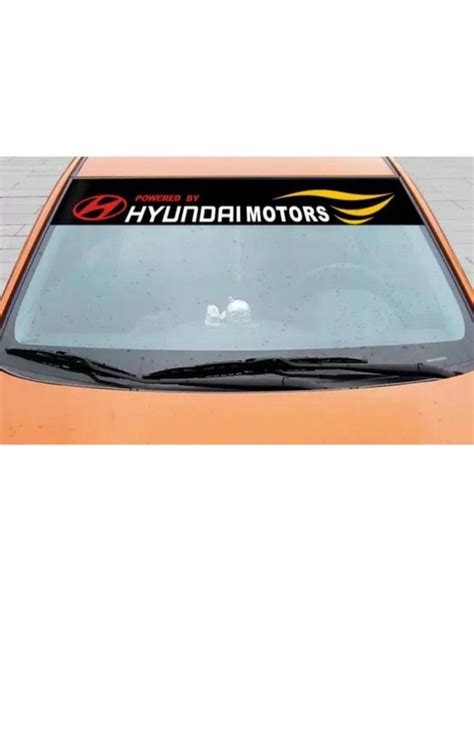 Windscreen Stickers Car Accessories Accessories On Carousell