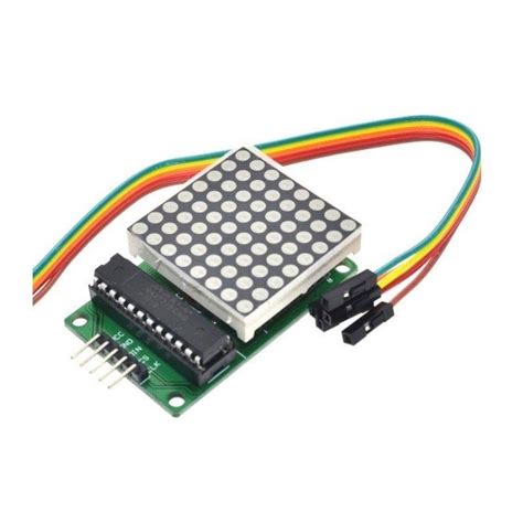 max7219 8x8 kırmızı dot matrix modülü shield arduino