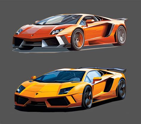 Illustrated Lamborghini Cliparts Sportcars Lamborghini Clipart Pngs Without Background Sport