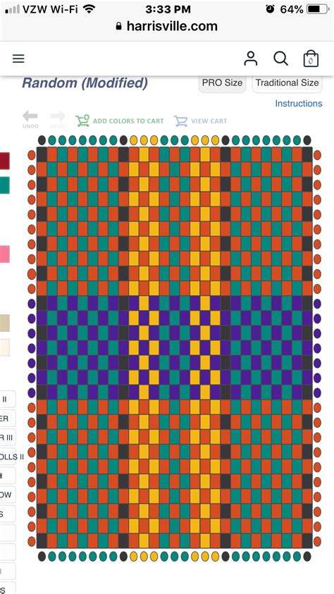 Potholder Loom Designs Colorful Patterns Artofit