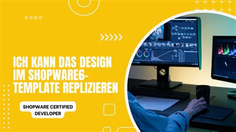 Replicate The Design Of Your Shopware 6 Template With Seo By