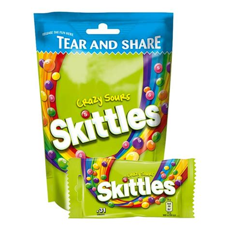 Skittles Crazy Sours Partyking