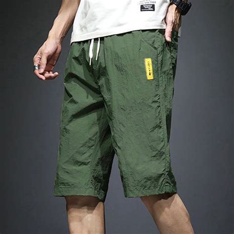 얇은 남자 5부 반바지 캐주얼한 바지 학생 여름 팬츠 온채널