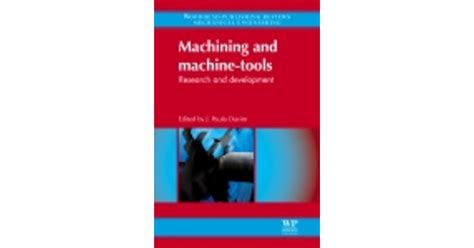 Machining And Machine Tools Book