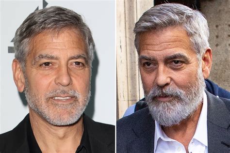 George Clooney Beard Styles