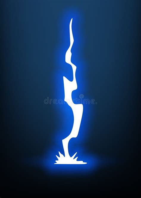 Lightning Animation With Sparks Electricity Thunderbolt Danger Light